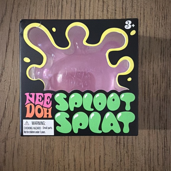 Schylling NeedDoh | Toys | Pink Needoh Sploot Splat Nee Doh Splatter ...